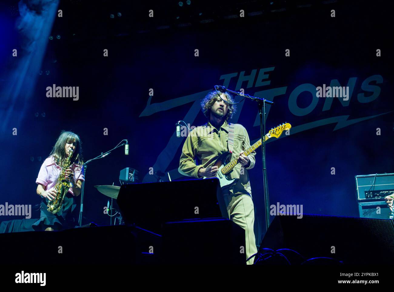 Leeds, UK. 30th Nov, 2024. British indie rock band The Zutons playing a ...