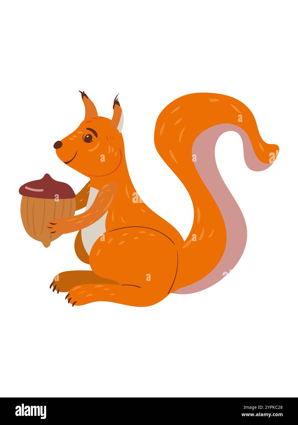 Little squirrel clipart hi-res stock photography and images - Alamy