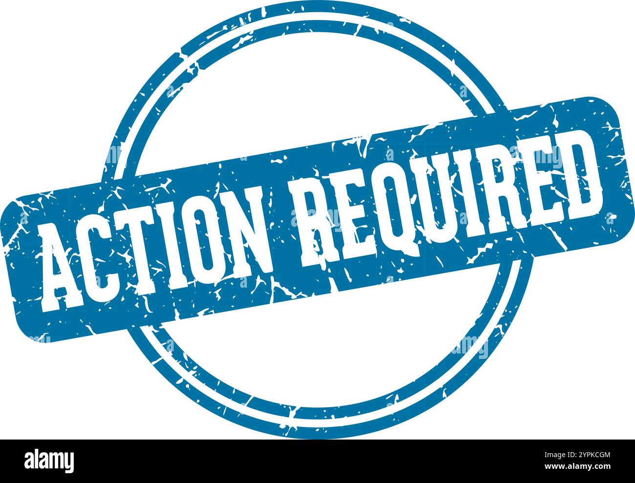 action required round stamp isolated on transparent background. action ...