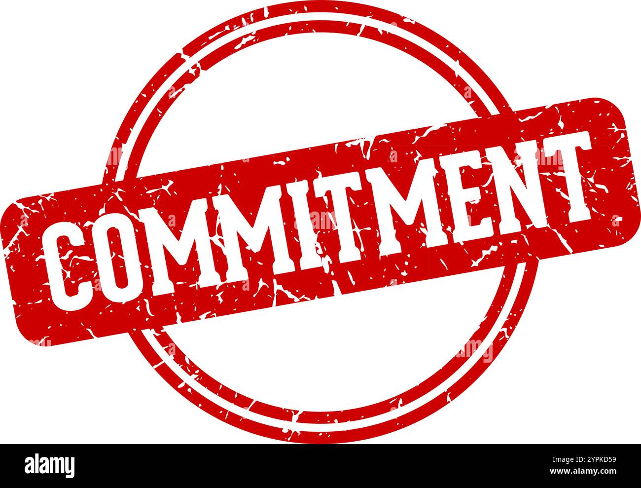 commitment round stamp isolated on transparent background. commitment ...
