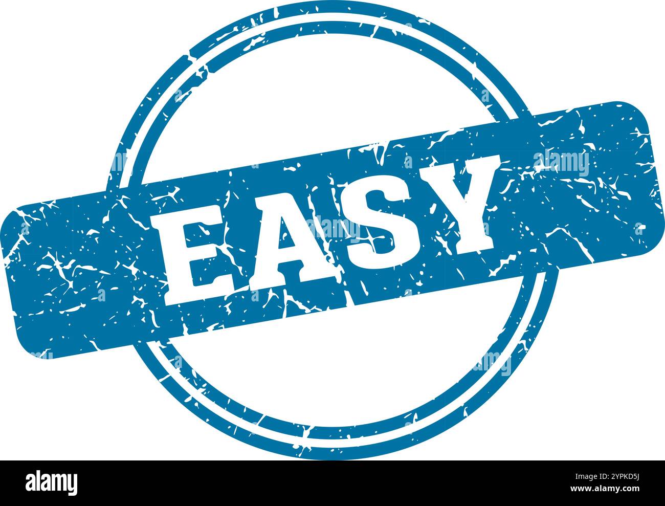 easy round stamp isolated on transparent background. easy stamp Stock ...