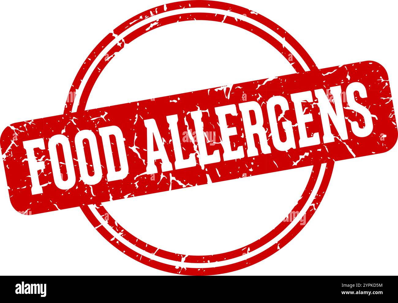 food allergens round stamp isolated on transparent background. food ...