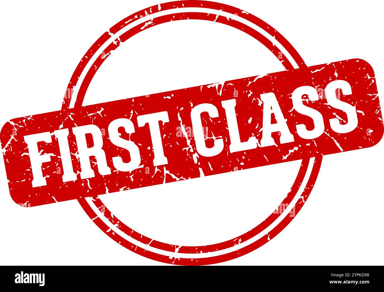 first class round stamp isolated on transparent background. first class ...