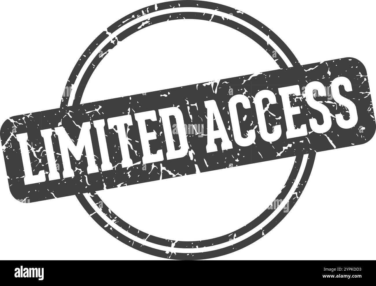 limited access round stamp isolated on transparent background. limited ...