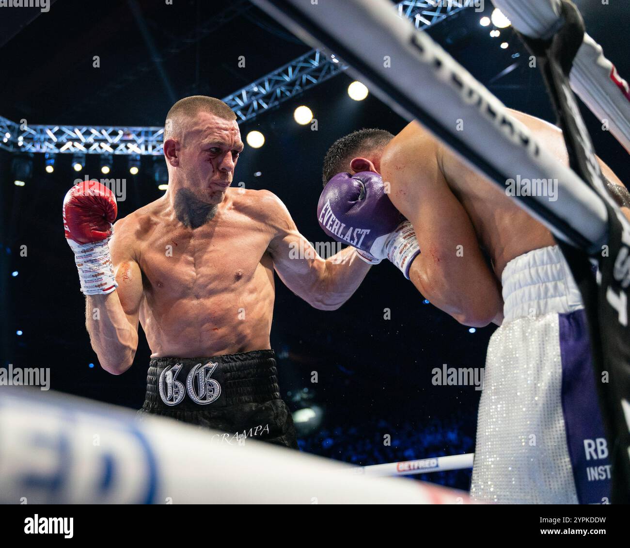 Birmingham, UK. 30th November. Gavin Gwynne v Cameron Vuong Boxing ...