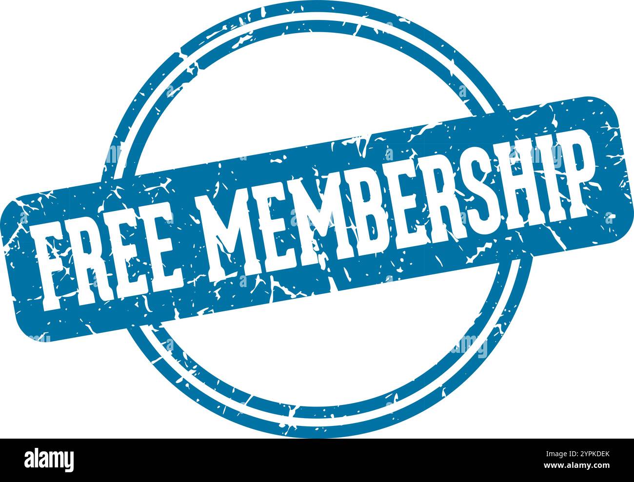 free membership round stamp isolated on transparent background. free ...