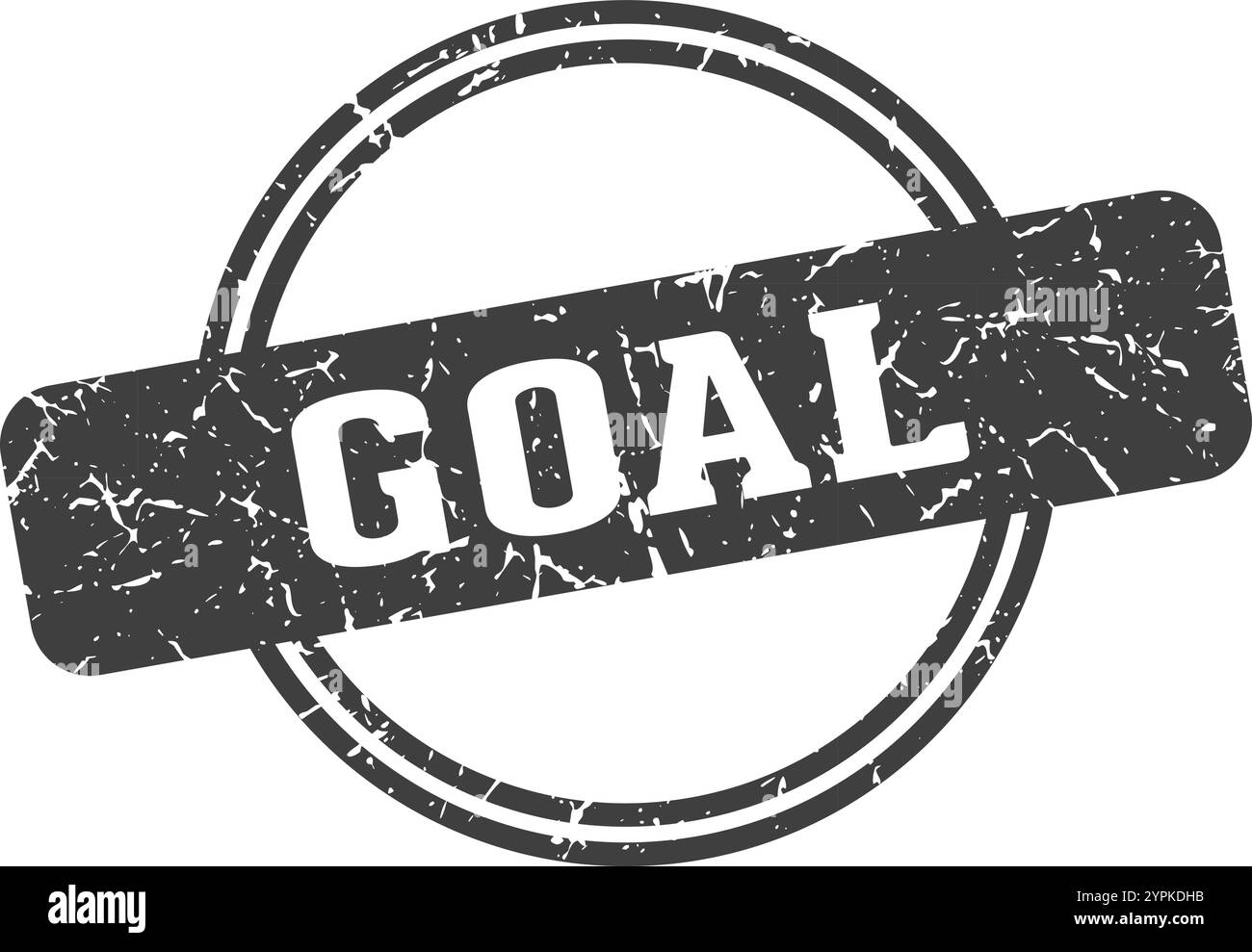 goal round stamp isolated on transparent background. goal stamp Stock ...