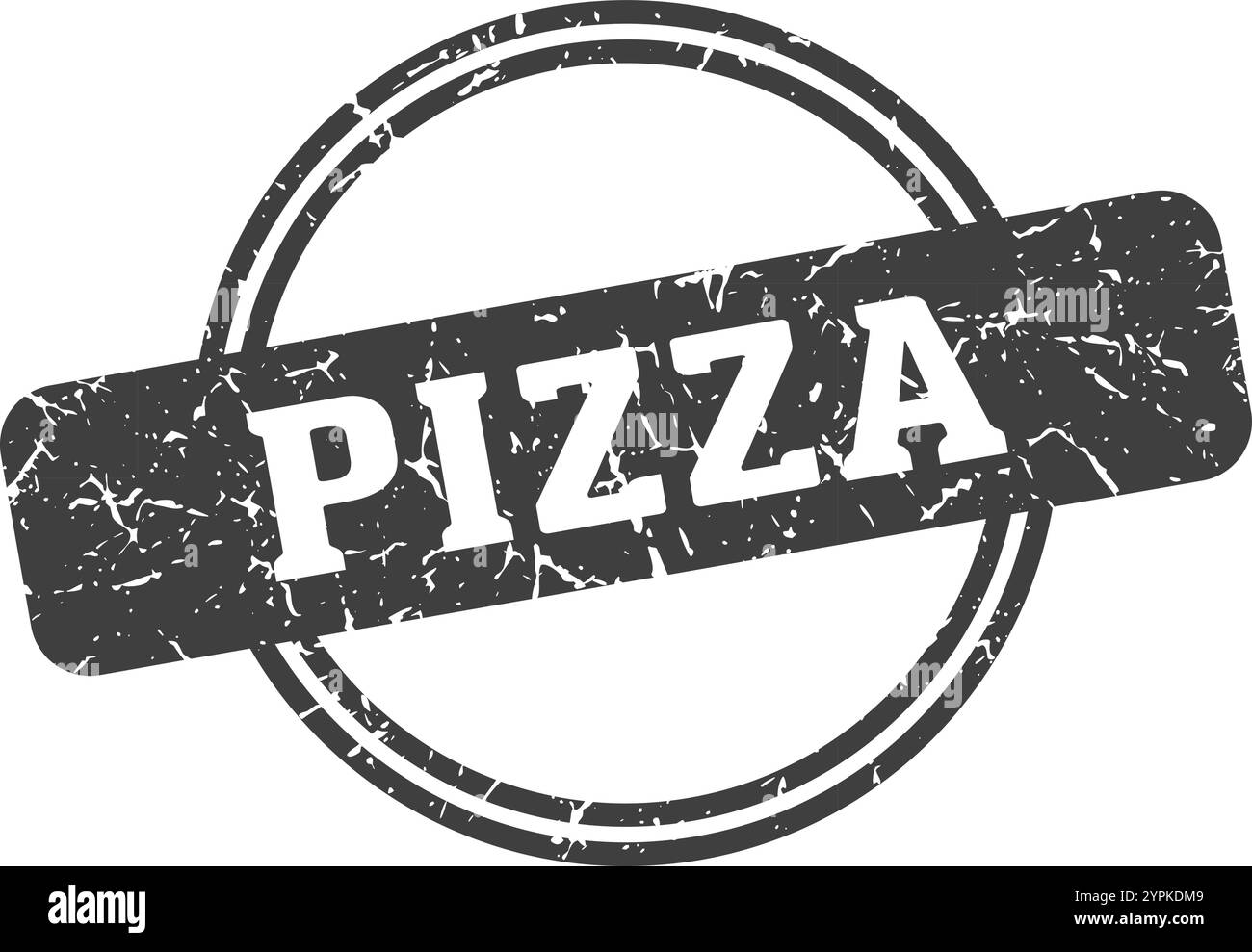 pizza round stamp isolated on transparent background. pizza stamp Stock ...