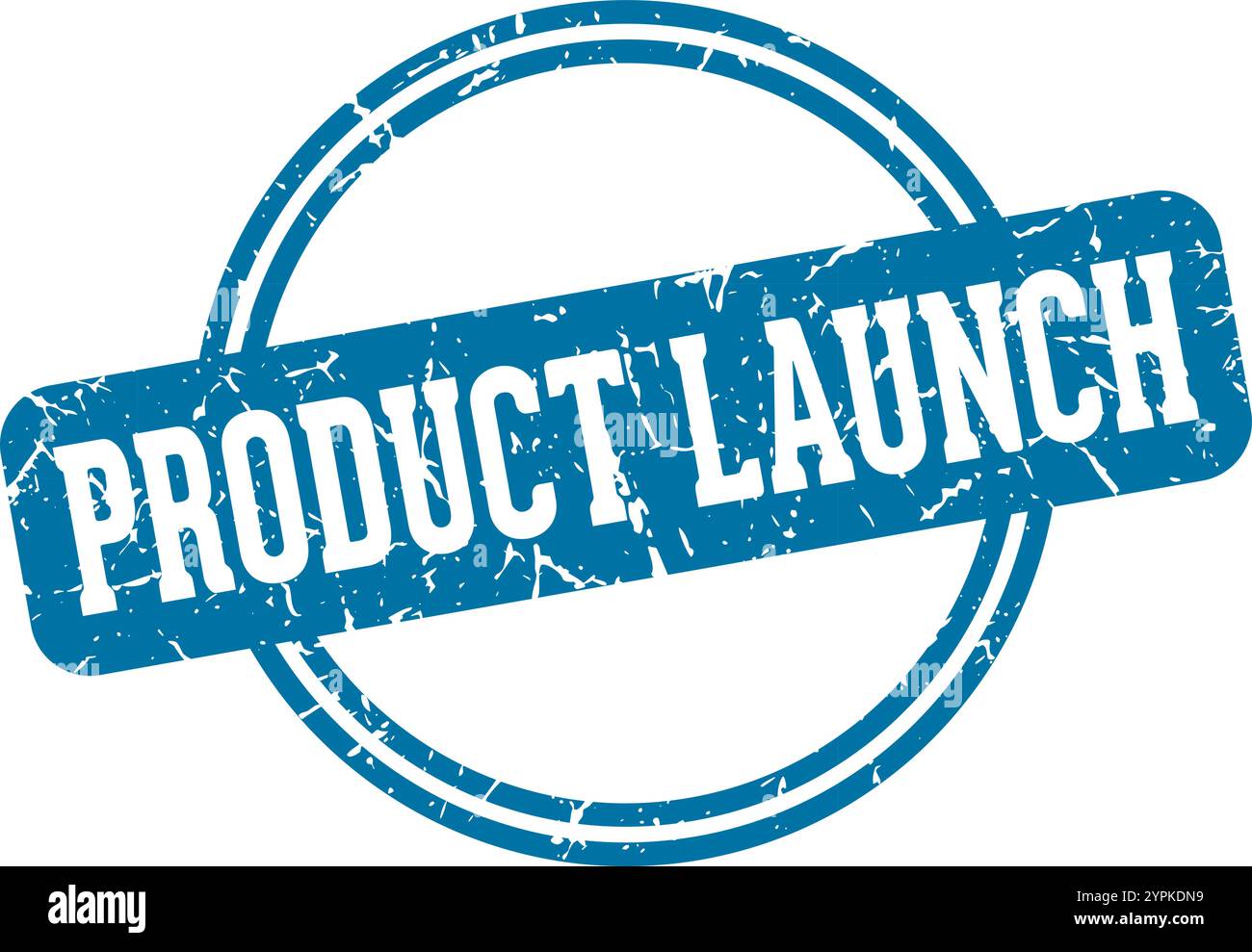 product launch round stamp isolated on transparent background. product ...