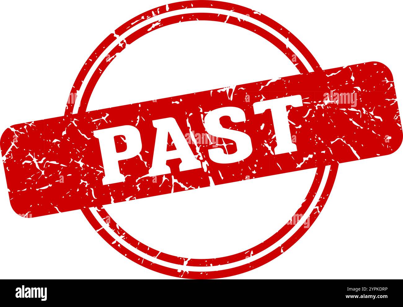 past round stamp isolated on transparent background. past stamp Stock ...