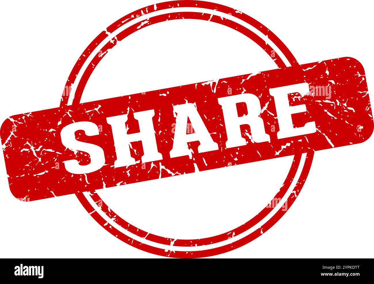 share round stamp isolated on transparent background. share stamp Stock ...