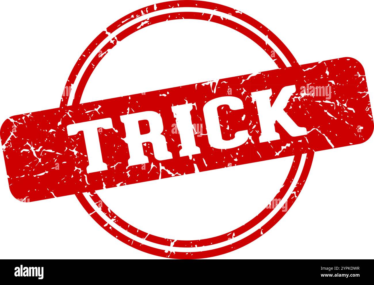 trick round stamp isolated on transparent background. trick stamp Stock ...
