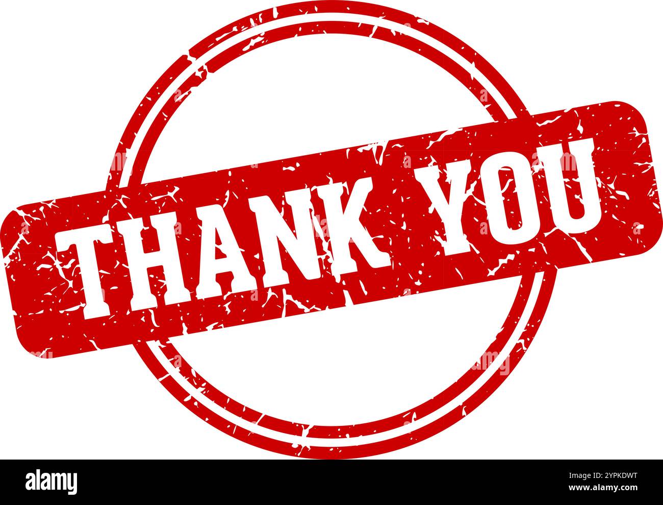 thank you round stamp isolated on transparent background. thank you ...