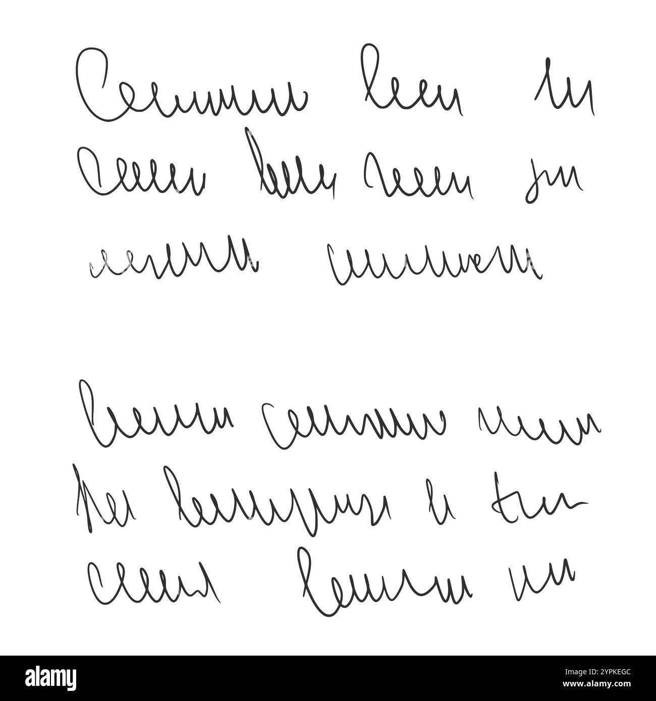 Calligraphy old english manuscript Stock Vector Images - Alamy