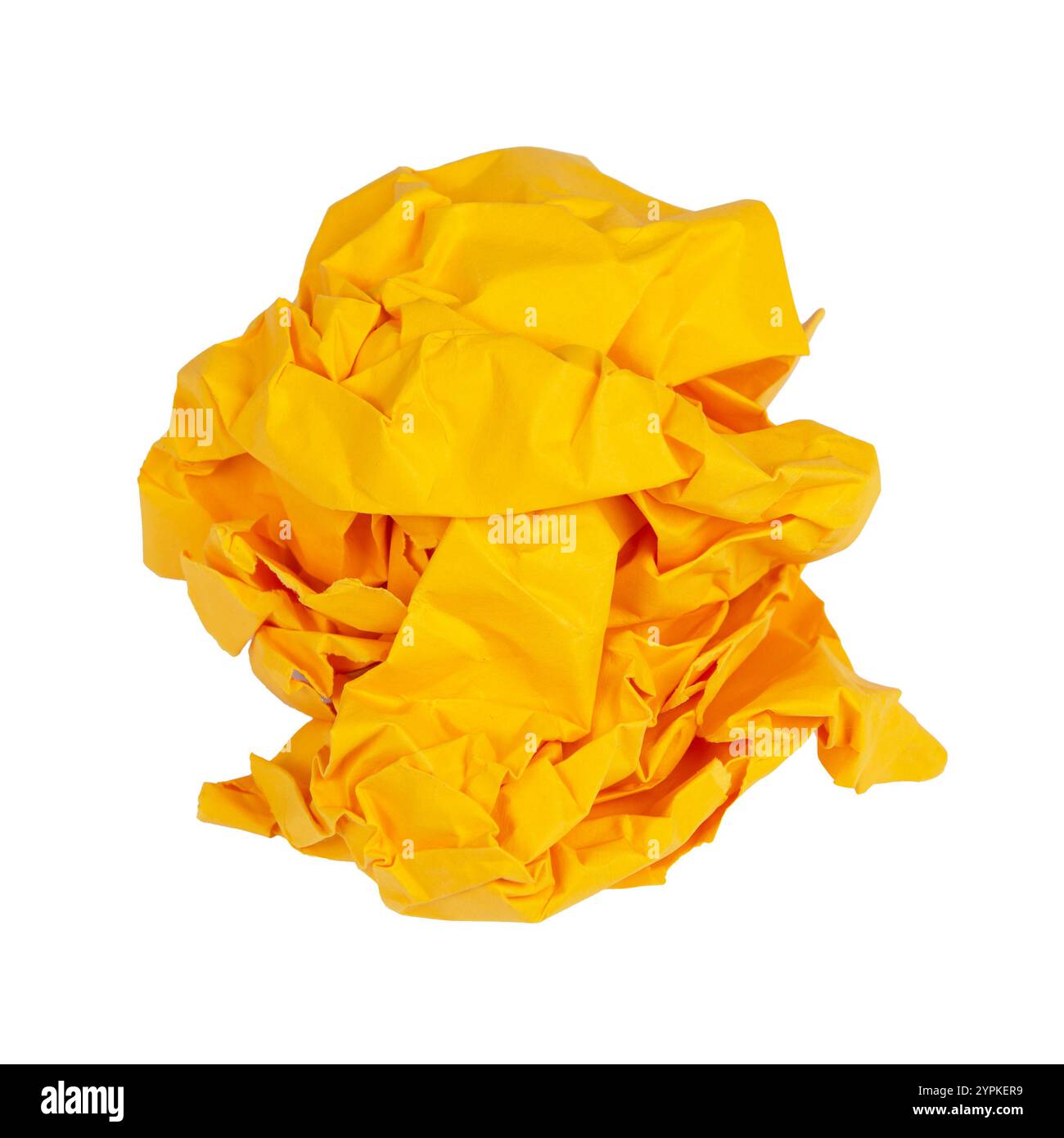 Crumbled paper texture Cut Out Stock Images & Pictures - Alamy