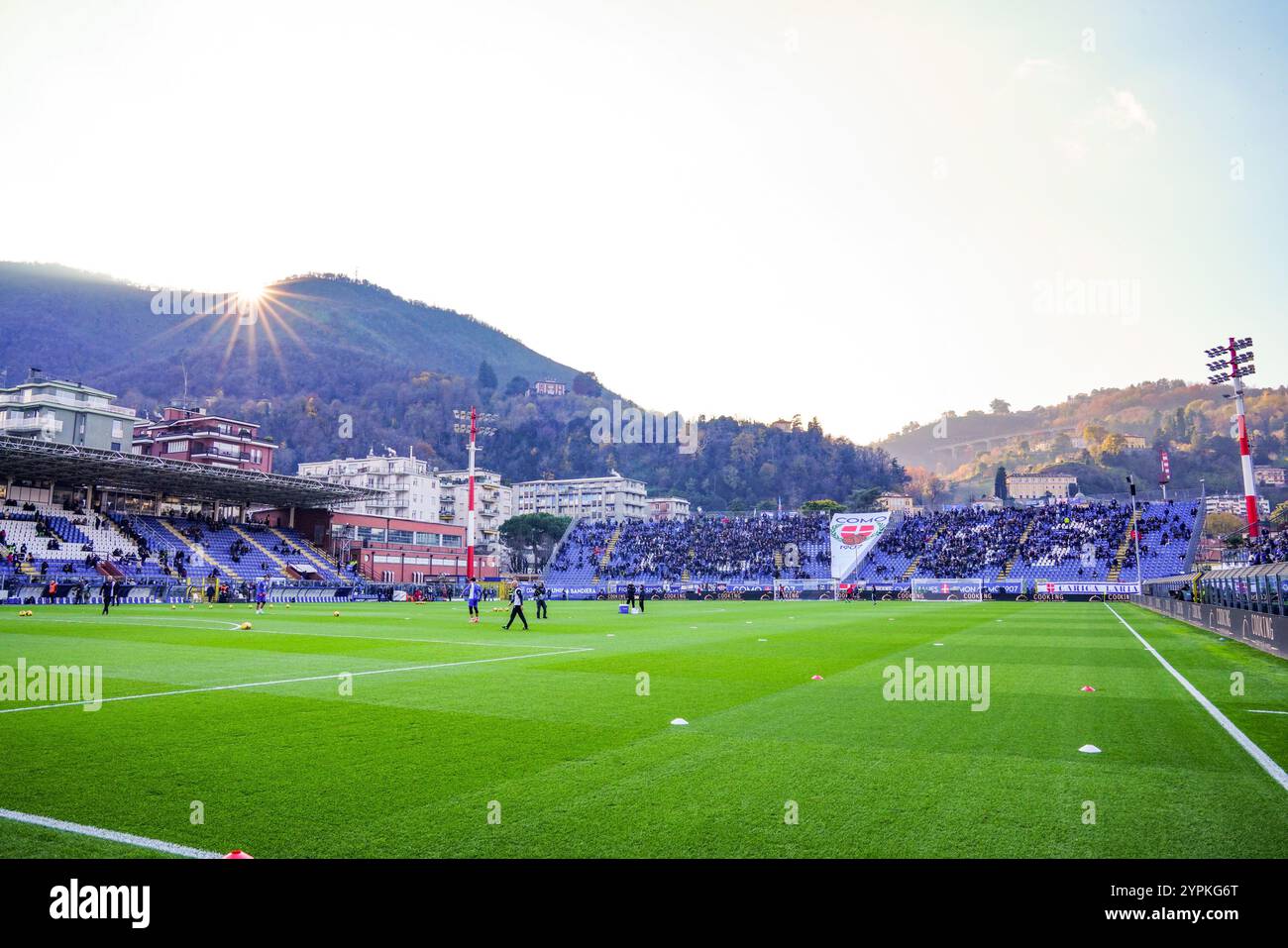 Como, Italy. 30th Nov 2024. Stadio Giuseppe Sinigaglia during the ...