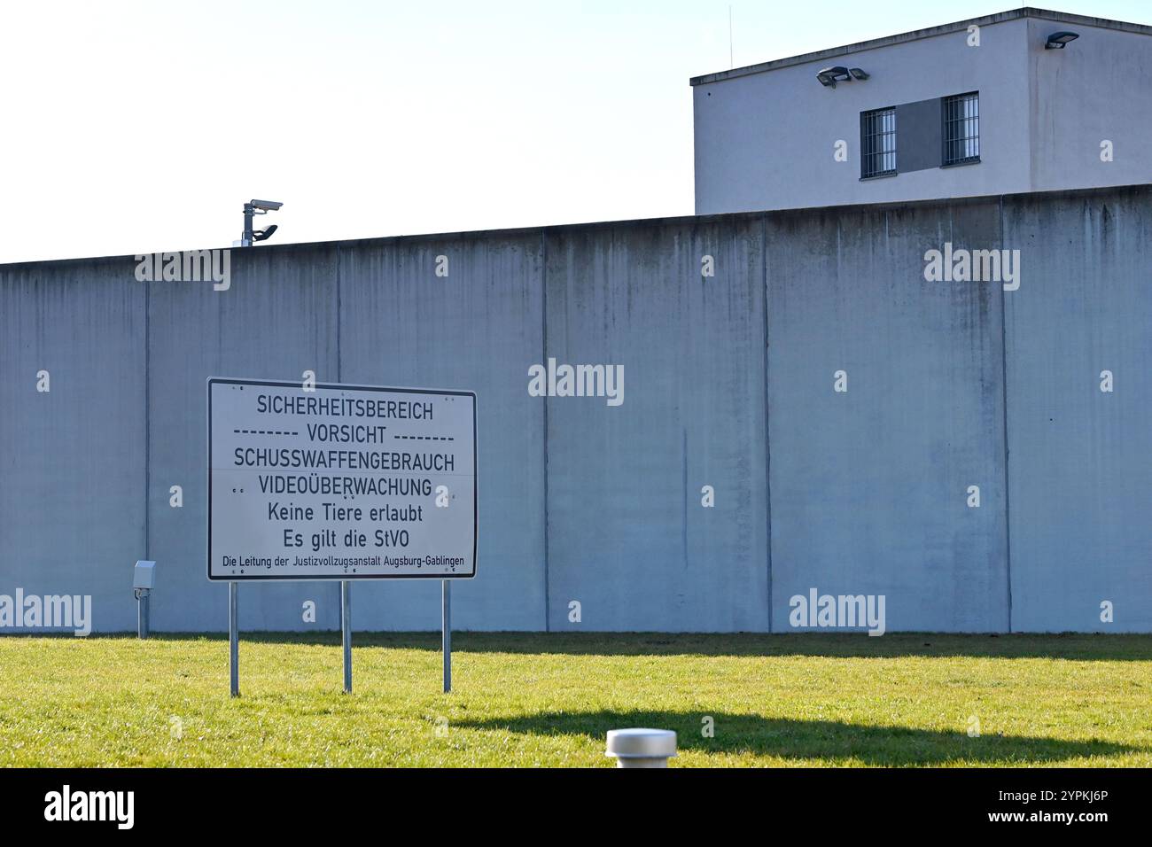 JVA Gablingen bei Augsburg. Justizvollzugsanstalt. *** Gablingen Prison ...