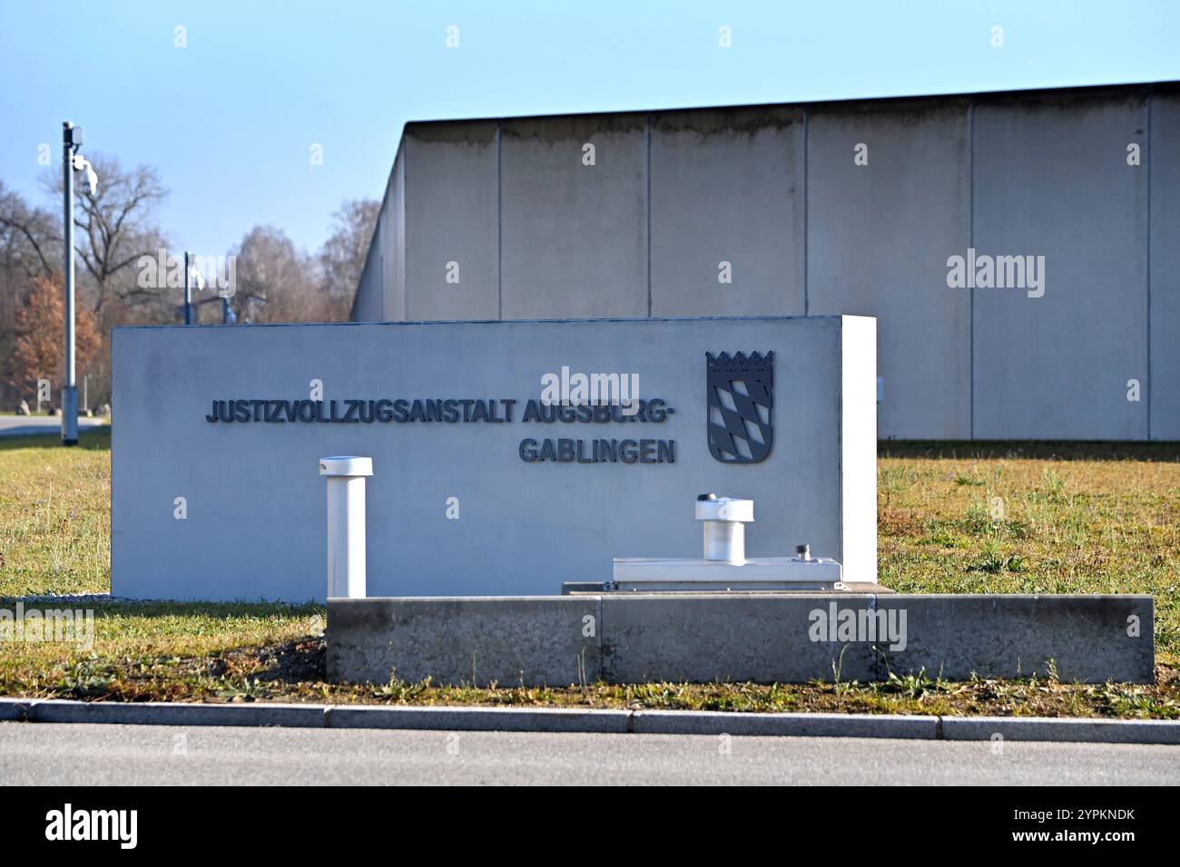 Gablingen, Deutschland. 30th Nov, 2024. JVA Gablingen near Augsburg ...