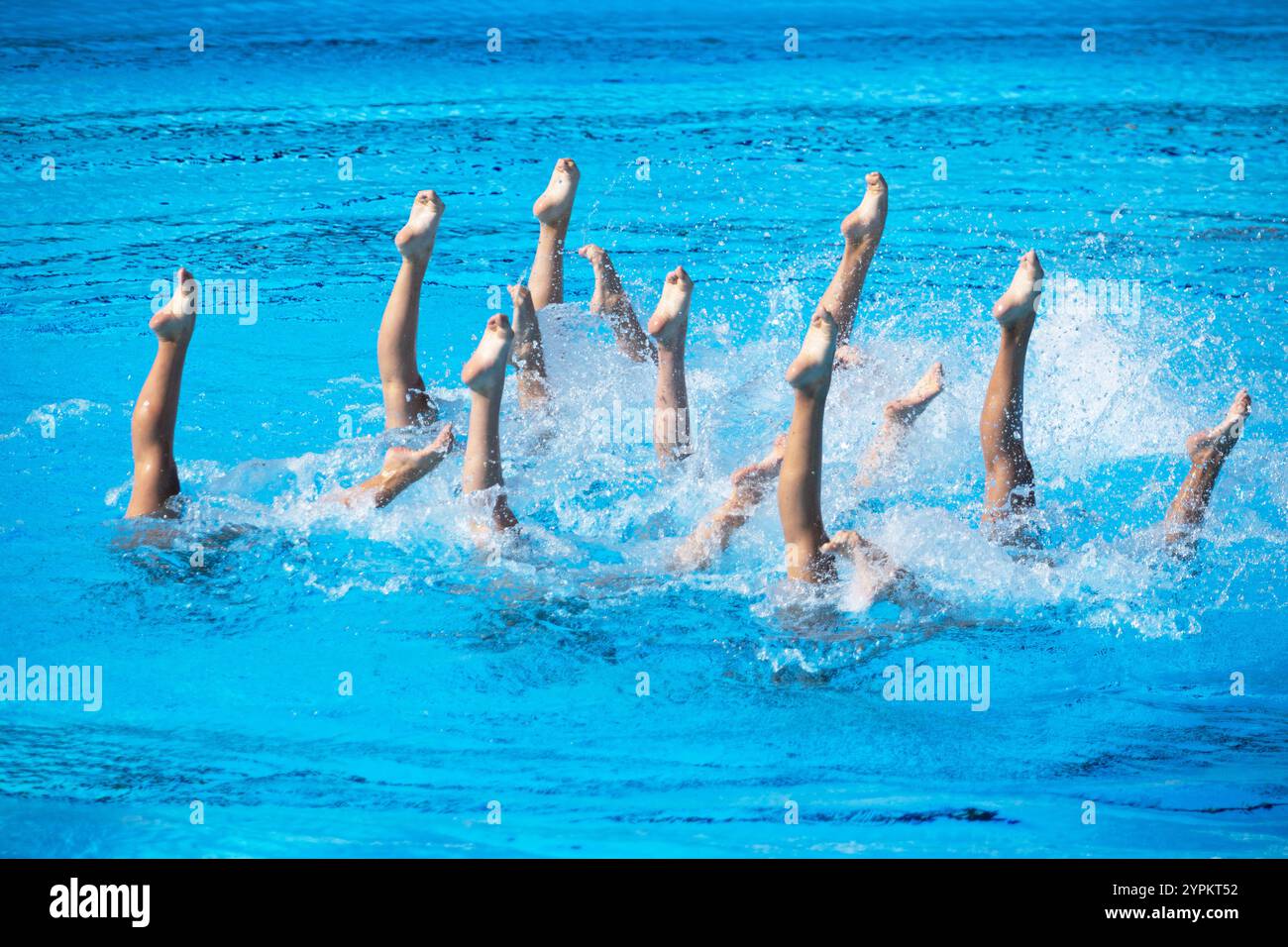 Synchronized swimming legs hi-res stock photography and images - Alamy