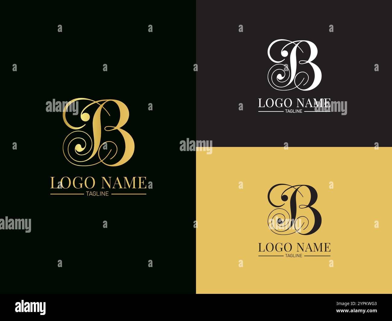 Letter b design hi-res stock photography and images - Alamy