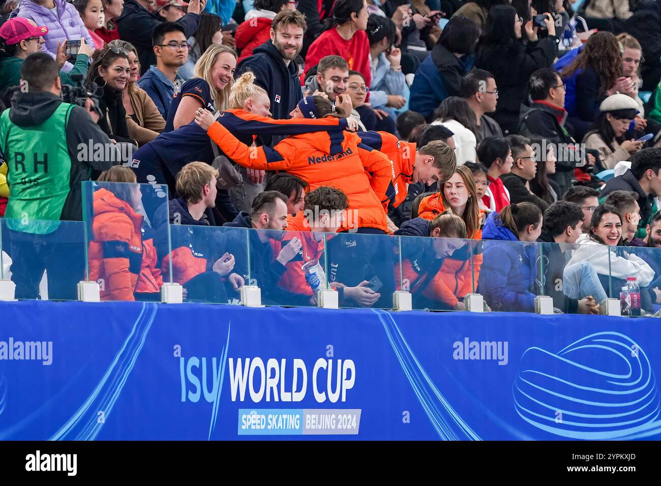 BEIJING, CHINA - DECEMBER 1: Suzanne Schulting with the Dutch ...
