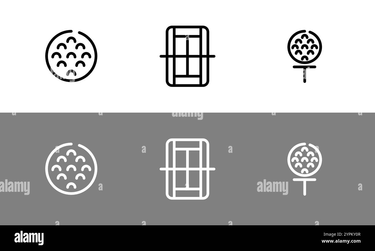 Sports symbol set - flat sports symbols Stock Vector Image & Art - Alamy