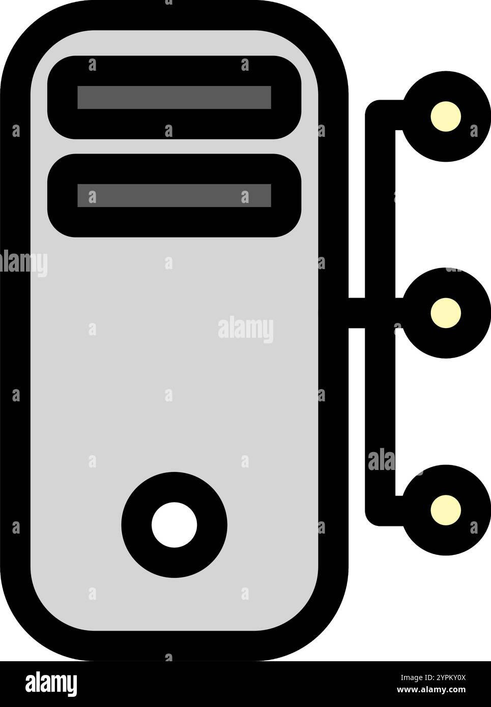 Server network symbol - artificial intelligence icon Stock Vector Image ...