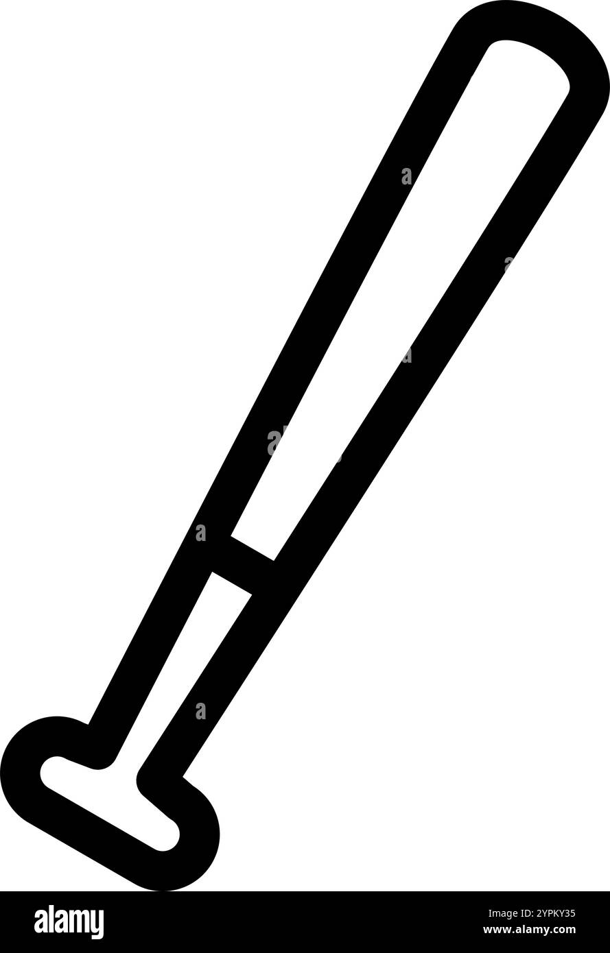 Baseball Bat symbol - modern sports icon symbol Stock Vector Image ...