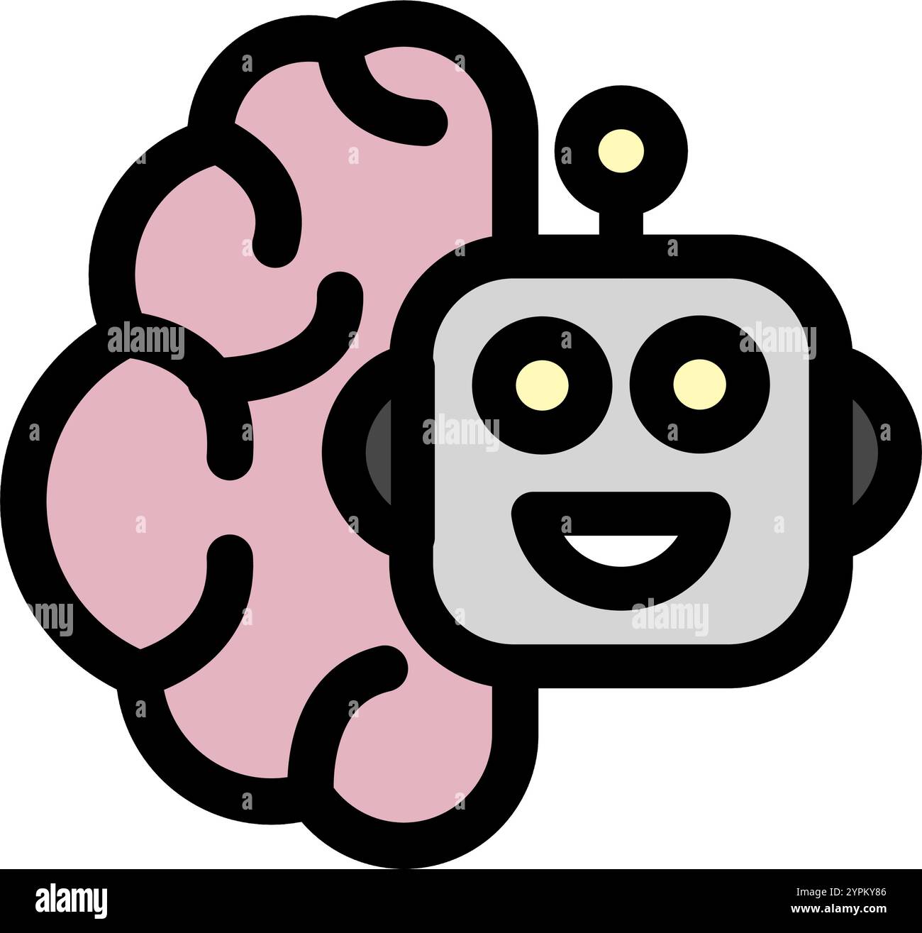 Artificial intelligence brain symbol - artificial intelligence icon ...