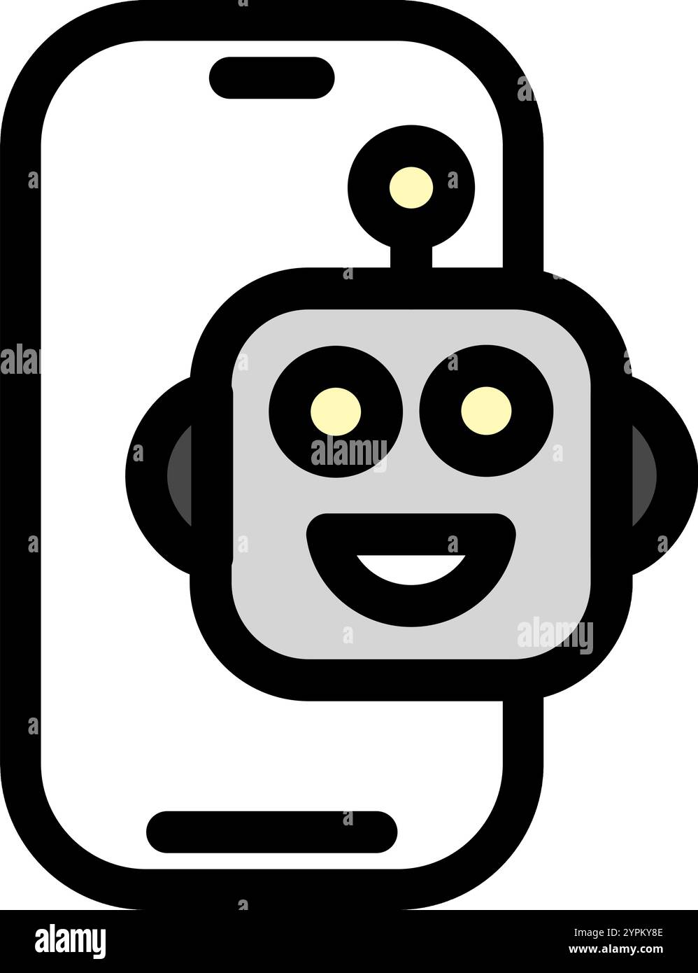 Science concept smartphone black hi-res stock photography and images ...