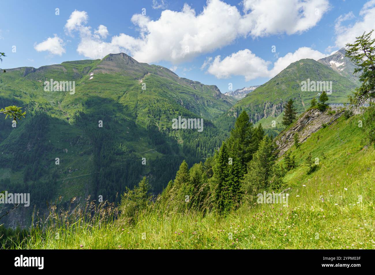 hiking in the austrian alps Stock Photo - Alamy