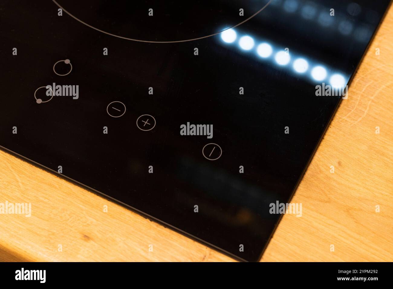 Concept shot of the electric oven surface Stock Photo - Alamy