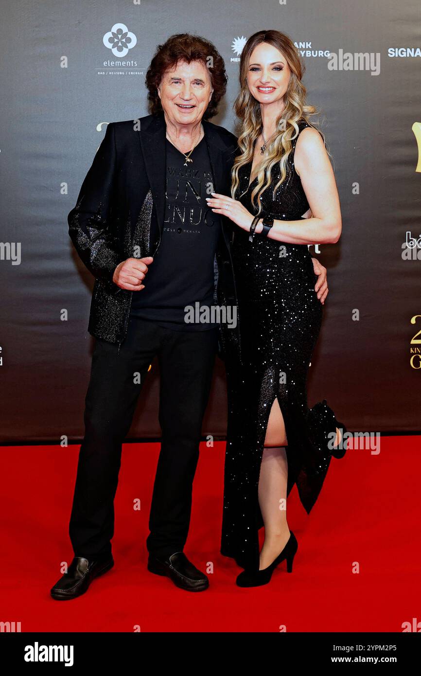 Olaf Malolepski mit Tochter Pia Malo bei der 20. Kinderlachen-Gala 2024 ...