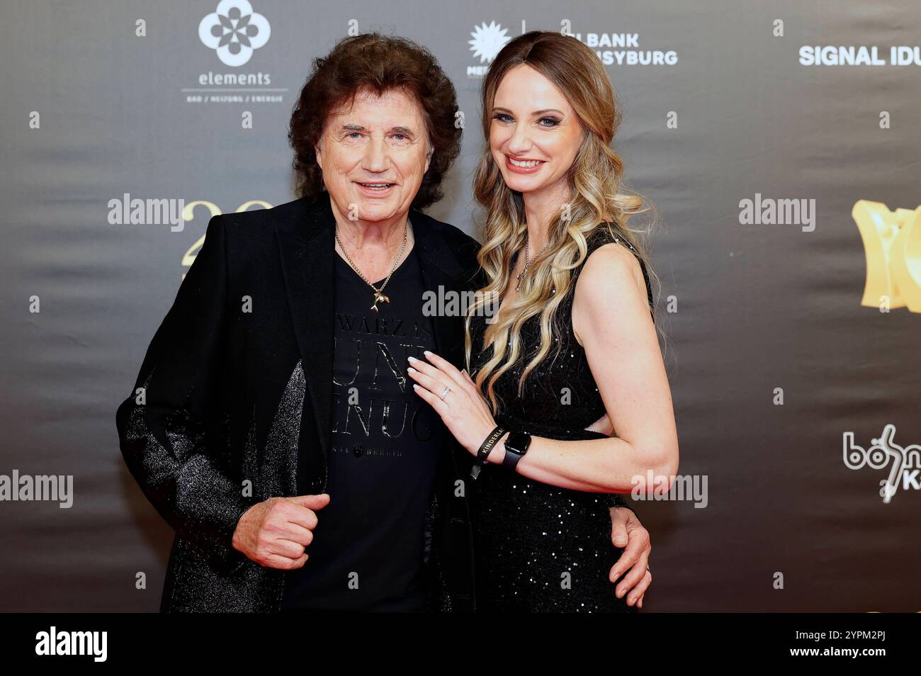 Olaf Malolepski mit Tochter Pia Malo bei der 20. Kinderlachen-Gala 2024 ...