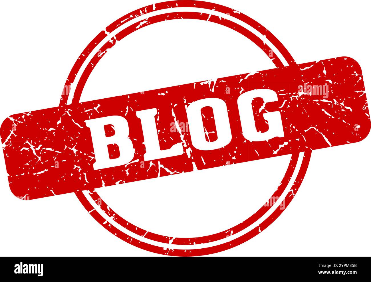 blog round stamp isolated on transparent background. blog stamp Stock ...