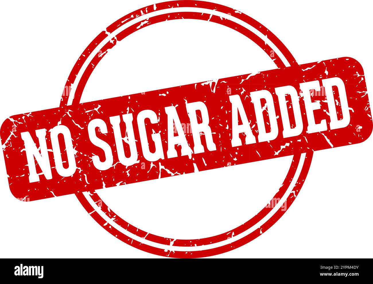no sugar added round stamp isolated on transparent background. no sugar ...