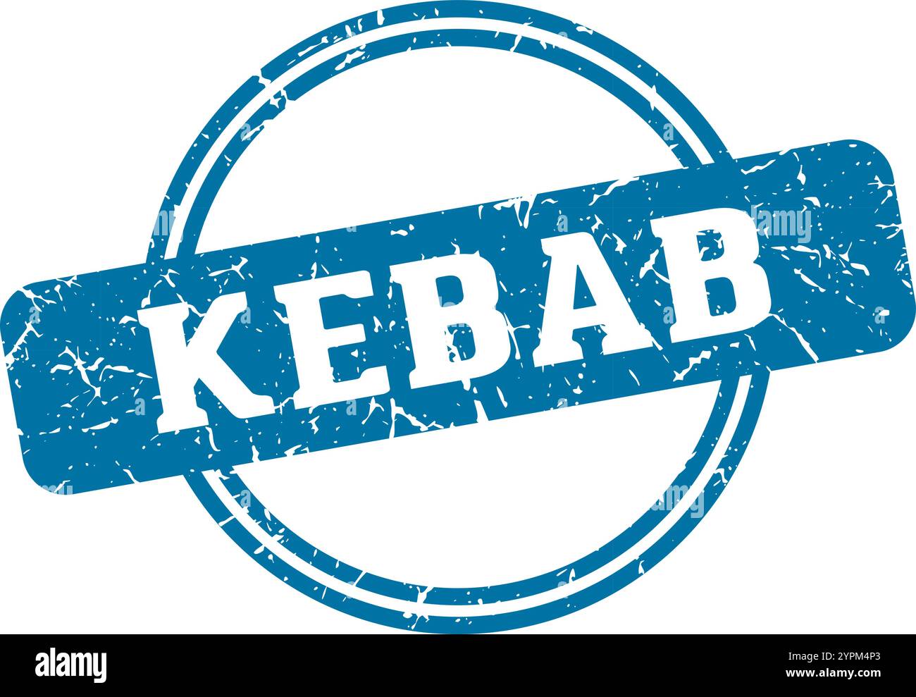 kebab round stamp isolated on transparent background. kebab stamp Stock ...