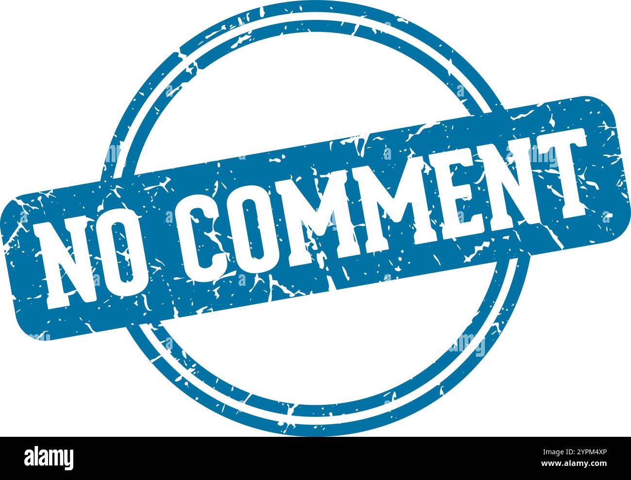 no comment round stamp isolated on transparent background. no comment ...