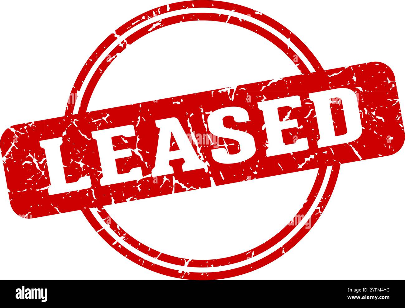 leased round stamp isolated on transparent background. leased stamp ...