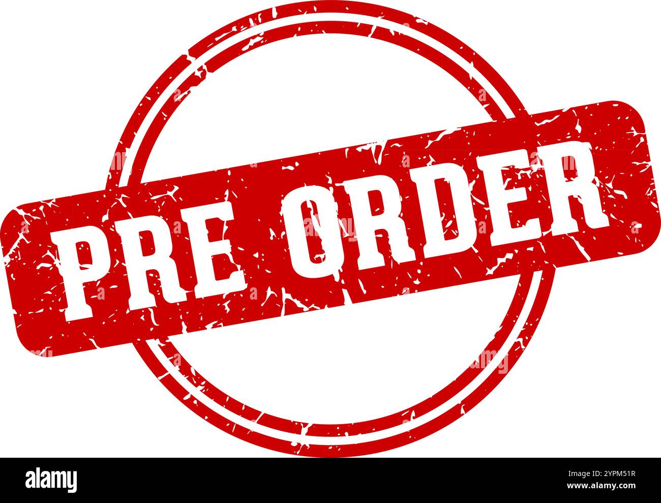 Pre order round stamp hi-res stock photography and images - Alamy