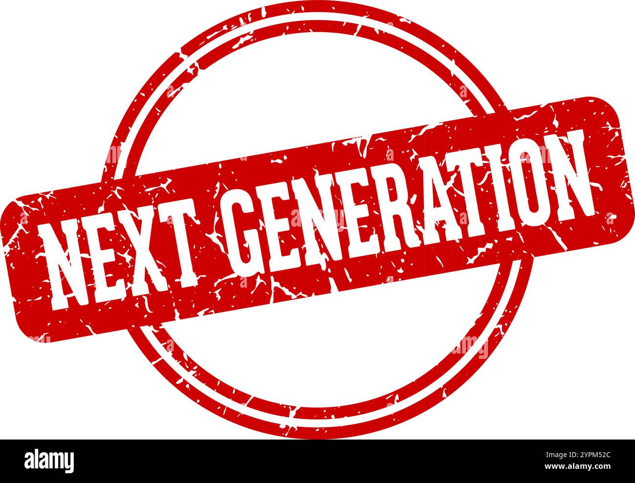 next generation round stamp isolated on transparent background. next ...