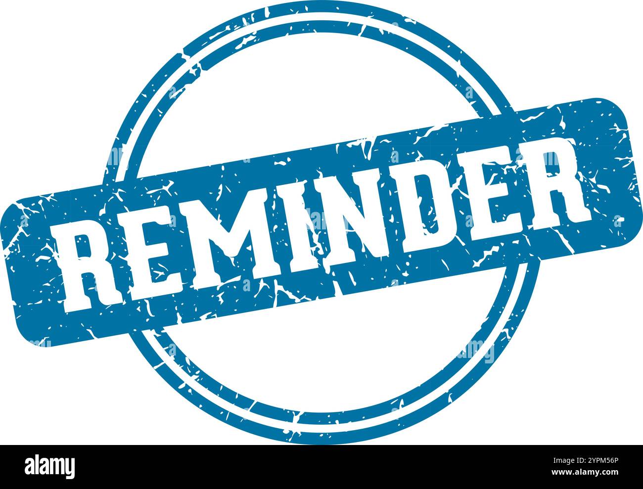 reminder round stamp isolated on transparent background. reminder stamp ...