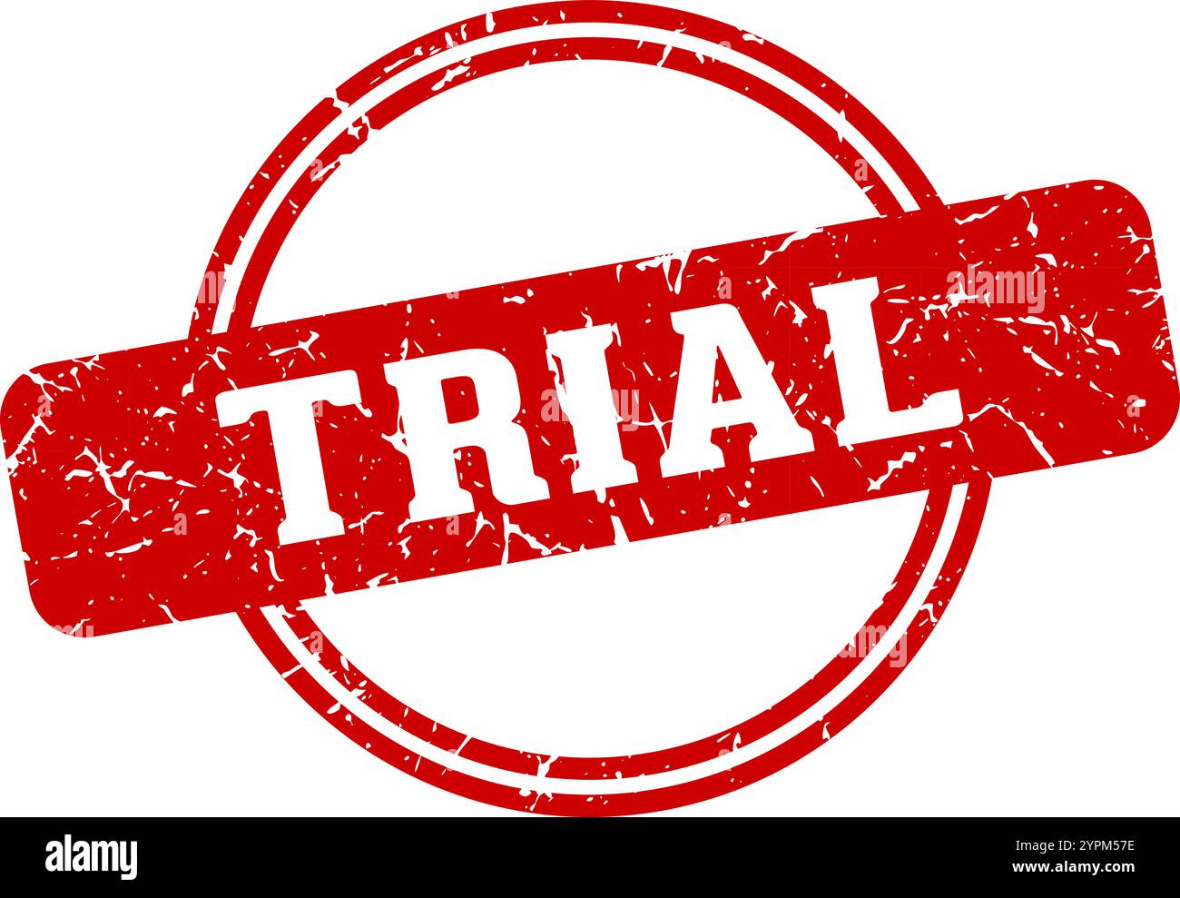 trial round stamp isolated on transparent background. trial stamp Stock ...