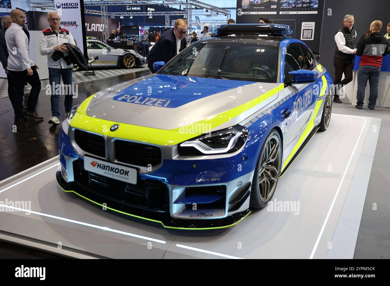 BMW M2 im Design eines Polizei Fahrzeuges GER, Essen Motor Show, 29.11. ...