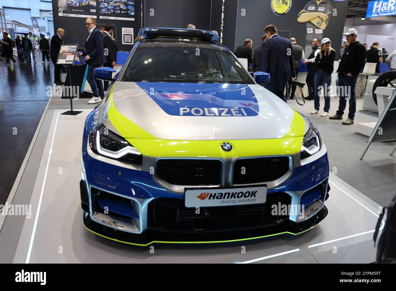 BMW M2 im Design eines Polizei Fahrzeuges GER, Essen Motor Show, 29.11. ...