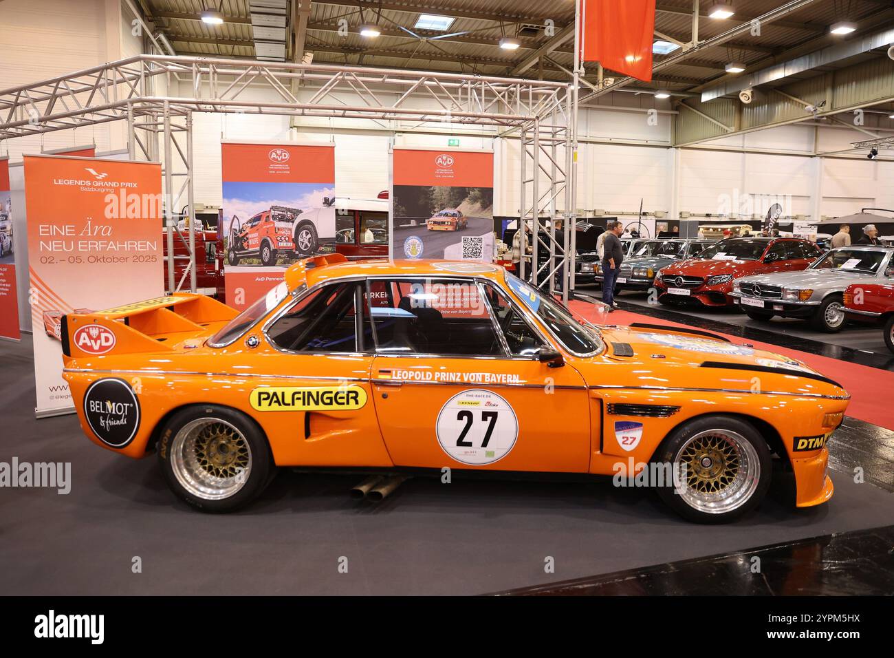 Historisches Rennfahrzeug BMW 3.0 CSL von Prinz Leopold von Bayern GER ...