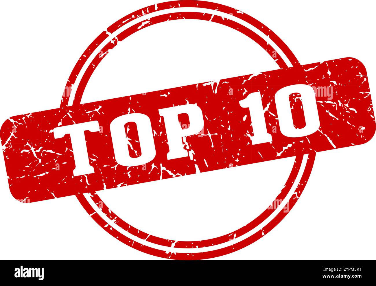top 10 round stamp isolated on transparent background. top 10 stamp ...