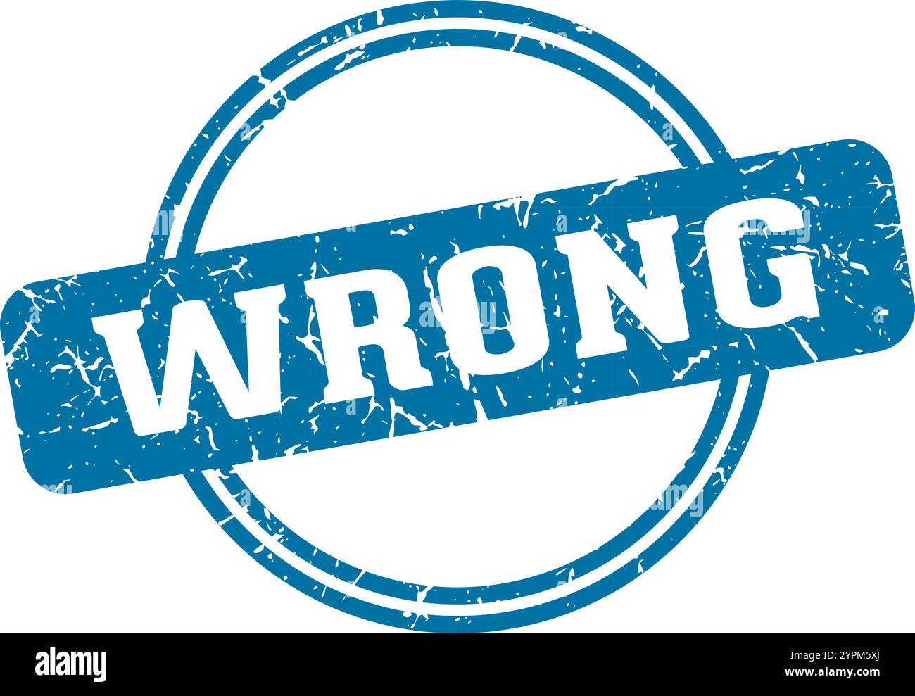 wrong round stamp isolated on transparent background. wrong stamp Stock ...