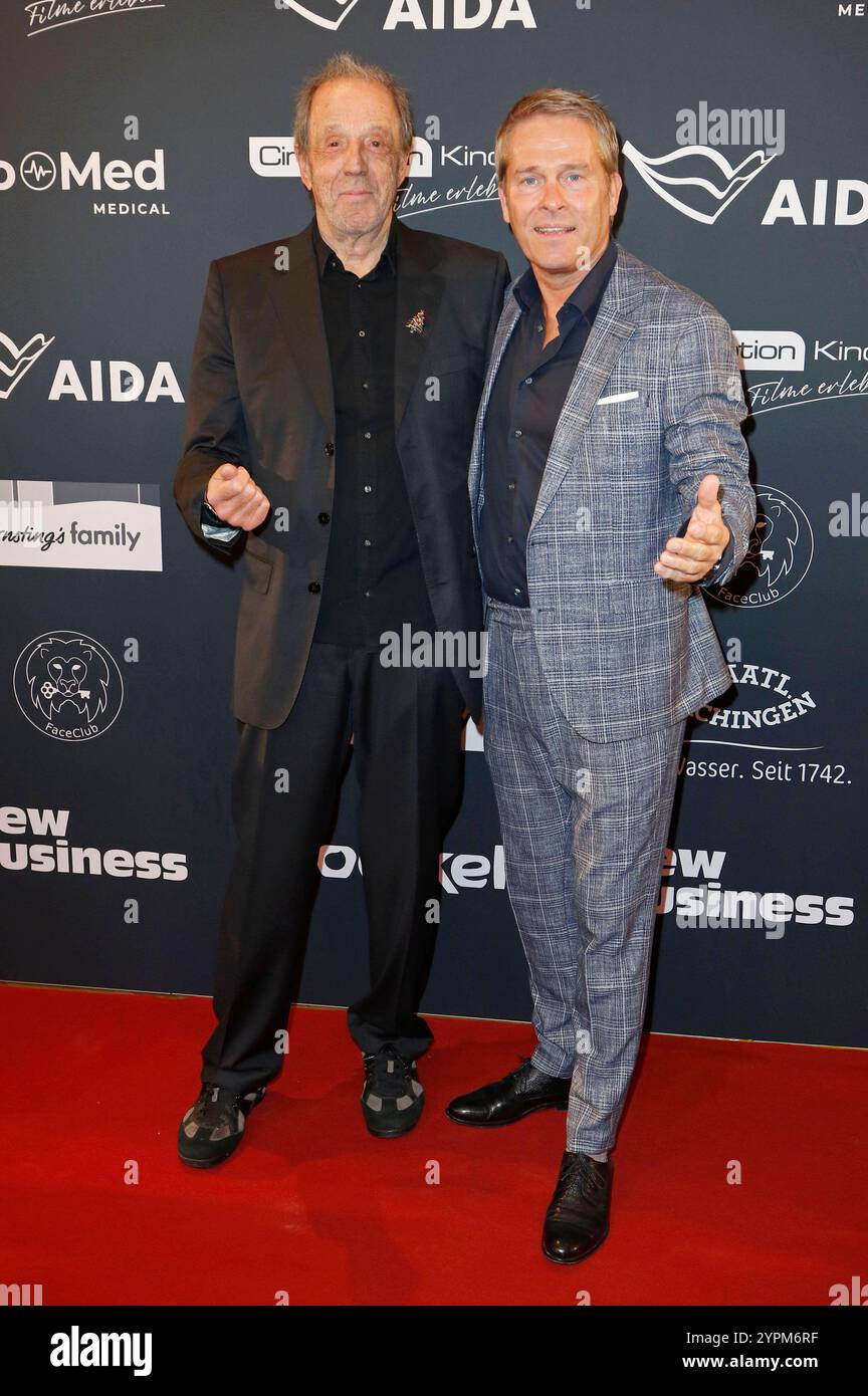 Rolf Fuhrmann und Hinnerk Baumgarten beim Movie Meets Media Event 2024 ...