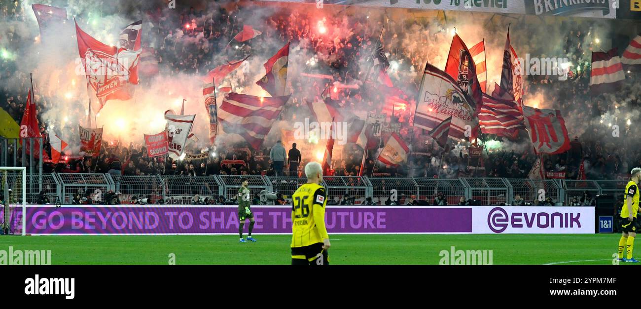 Signal Iduna Park Dortmund Germany, 30.11.2024, Footbal: l Bundesliga Season 2024/25 matchday 12 ...